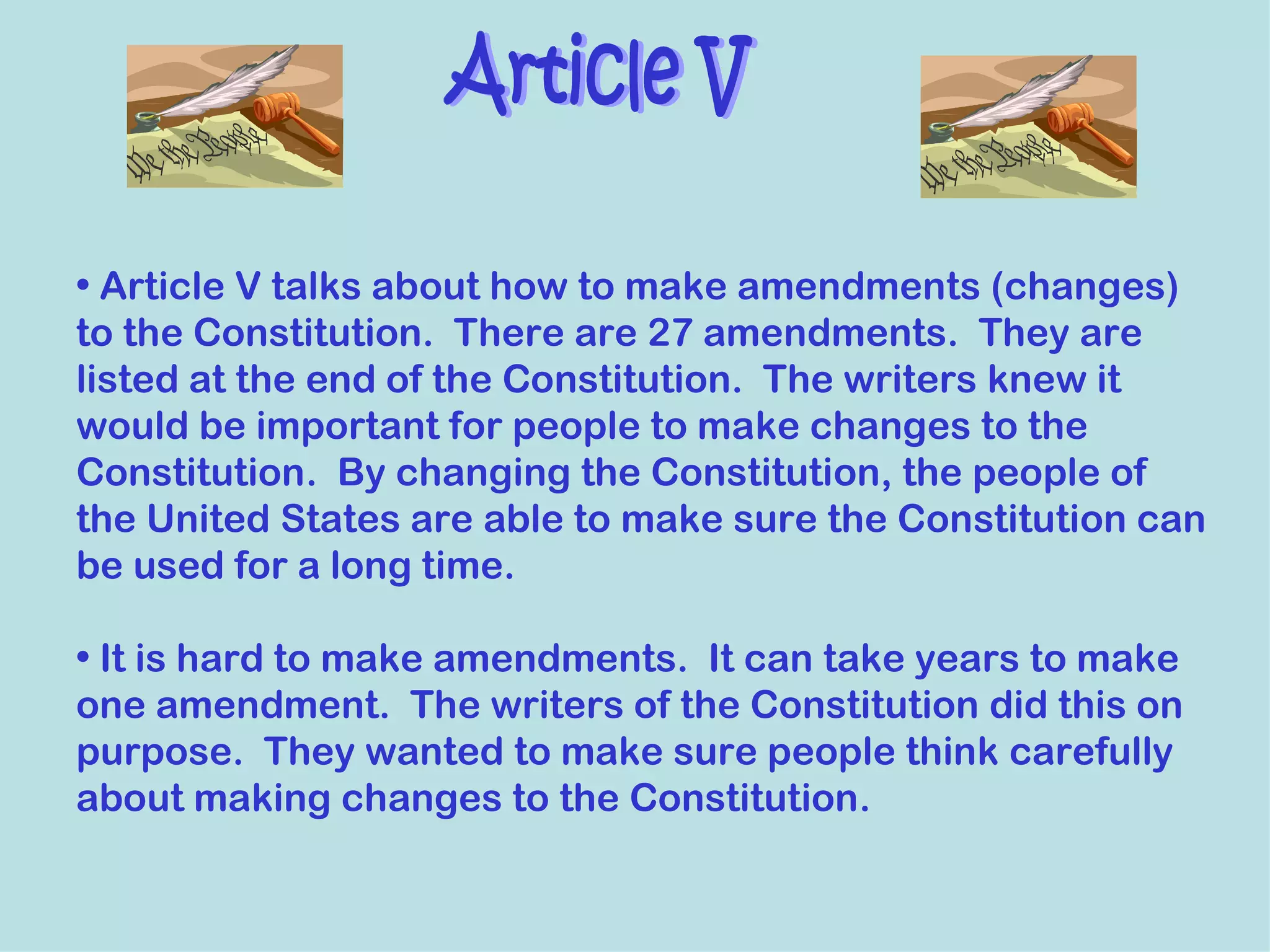 Constitution Of The Usa Detailed Lesson | PPT