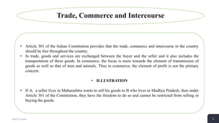 FREEDOM OF TRADE, COMMERCE, AND INTERCOURSE | PPTX