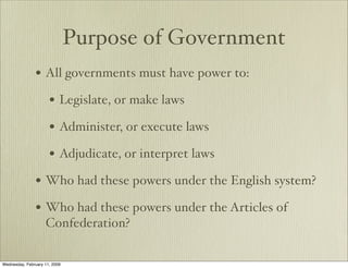 Constitutional Foundations--Institutions and Compromises | PPT