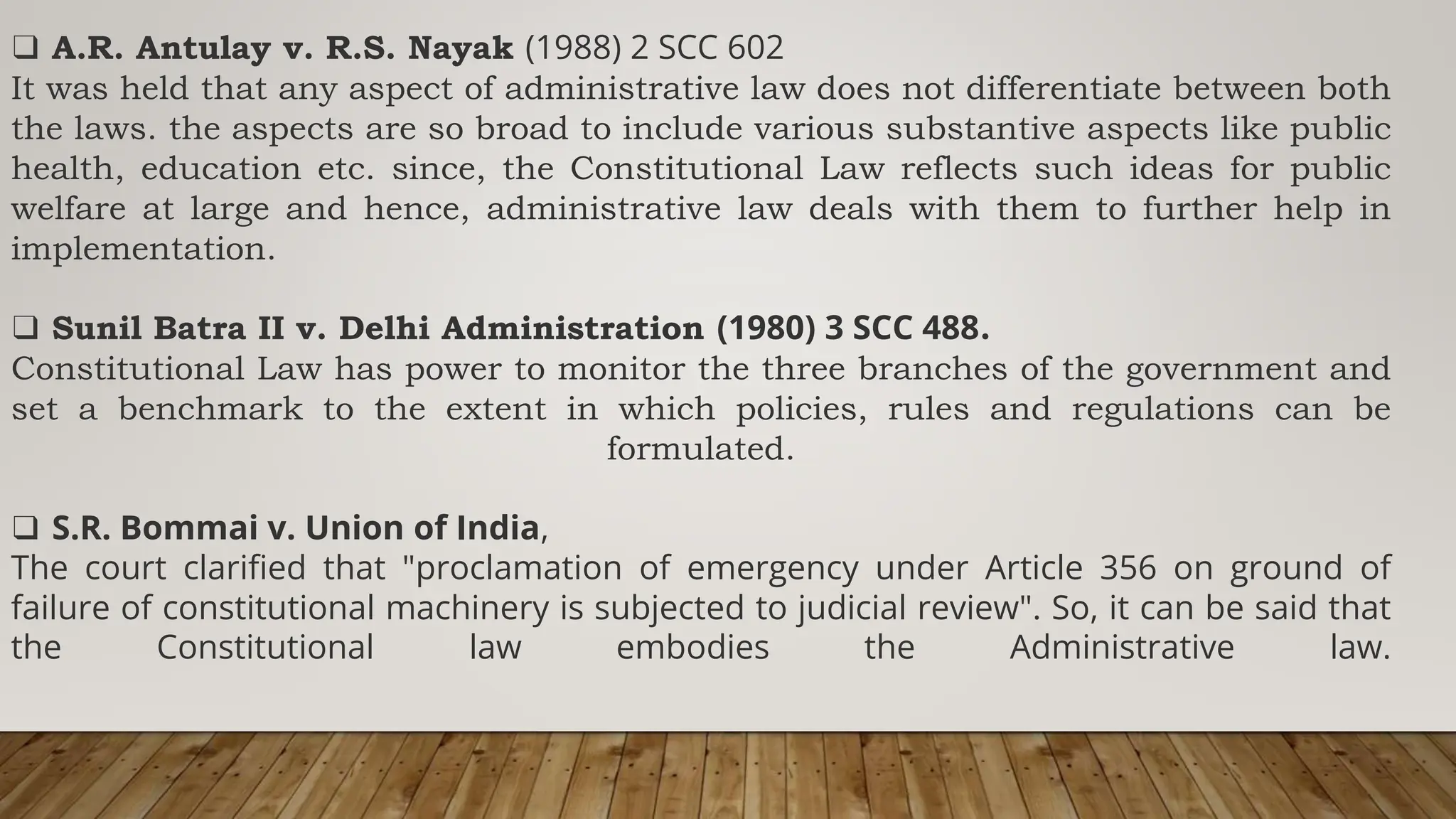 "CONSTITUTIONAL AND ADMINISTRATIVE LAWS" | PPTX