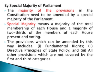 Constitutional amendment procedure | PPTX