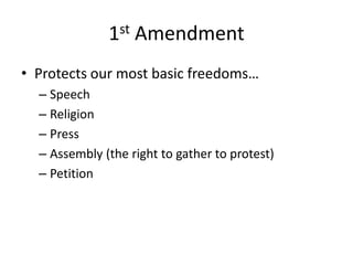 Constitutional amendments | PPTX