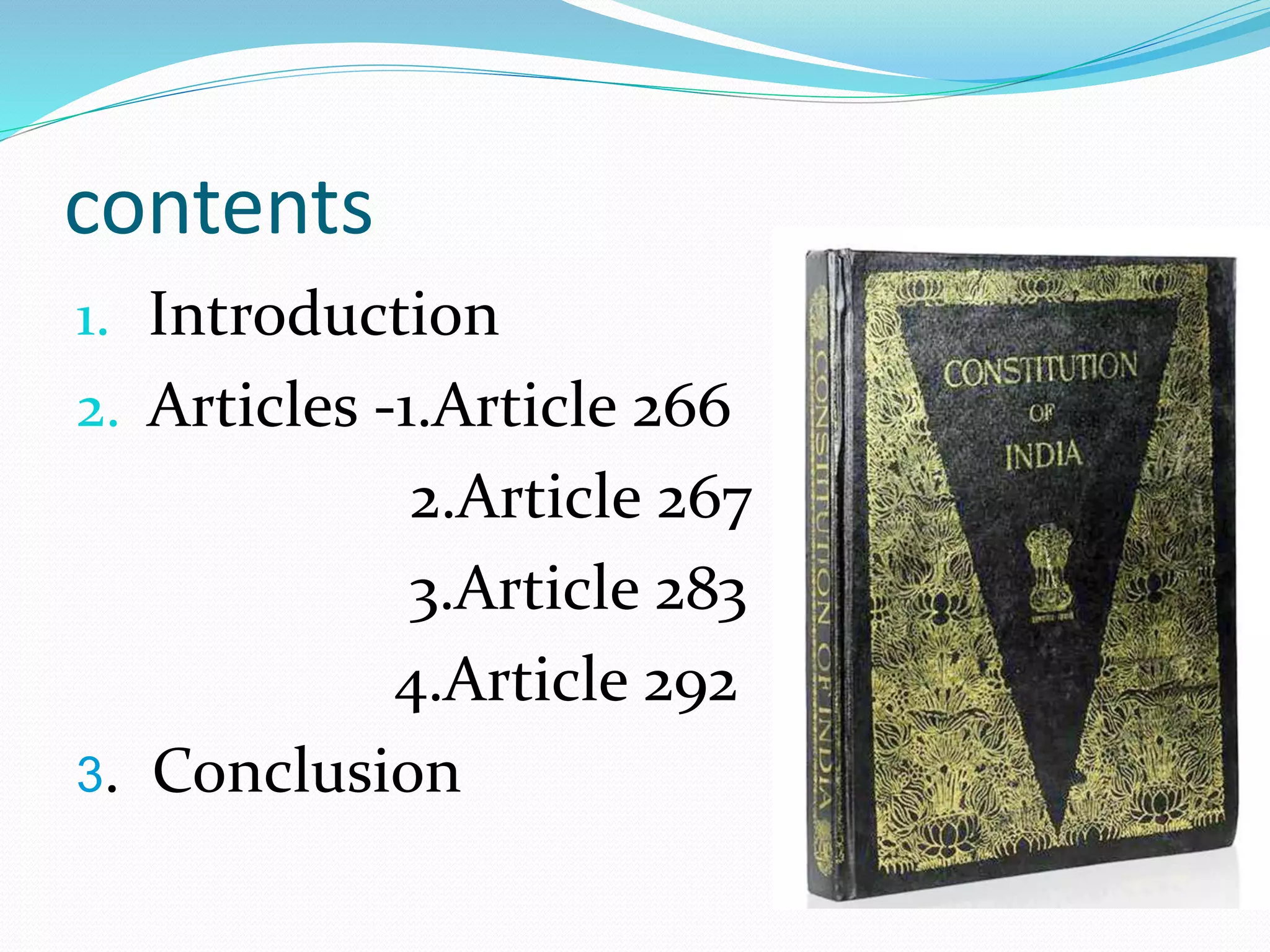 Constitutional Articles_2.pptx | Personal Taxes | Personal Finance