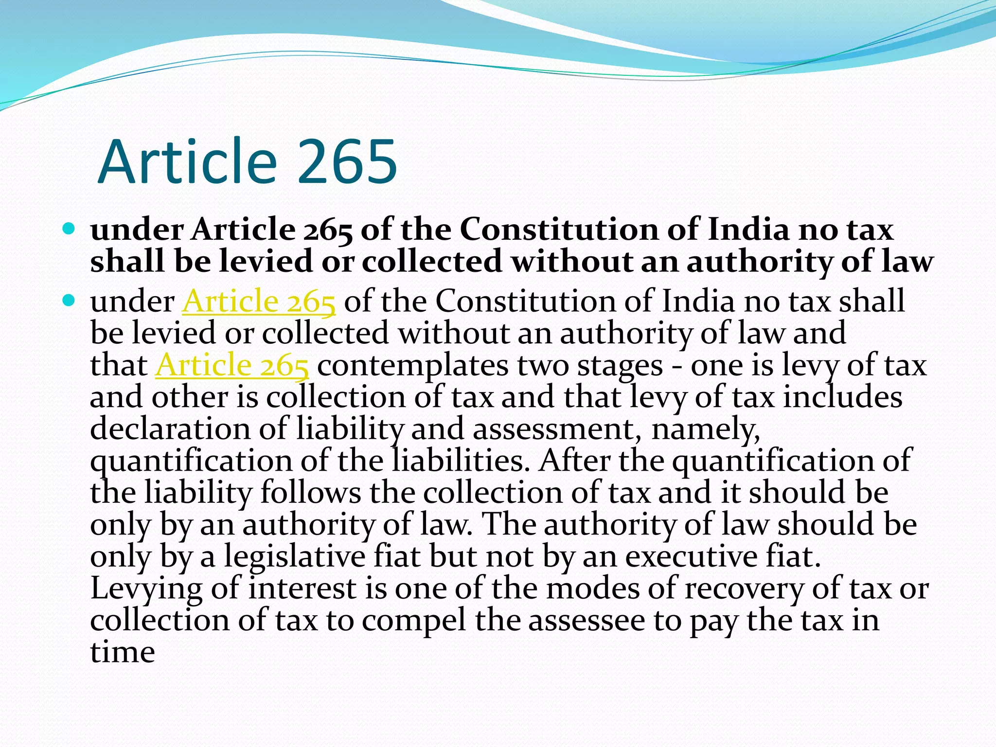 Constitutional Articles_2.pptx | Personal Taxes | Personal Finance