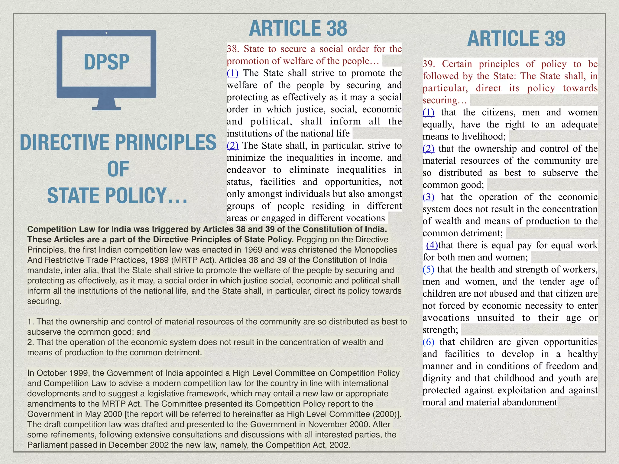 Constitutional aspect of comp. law | PDF