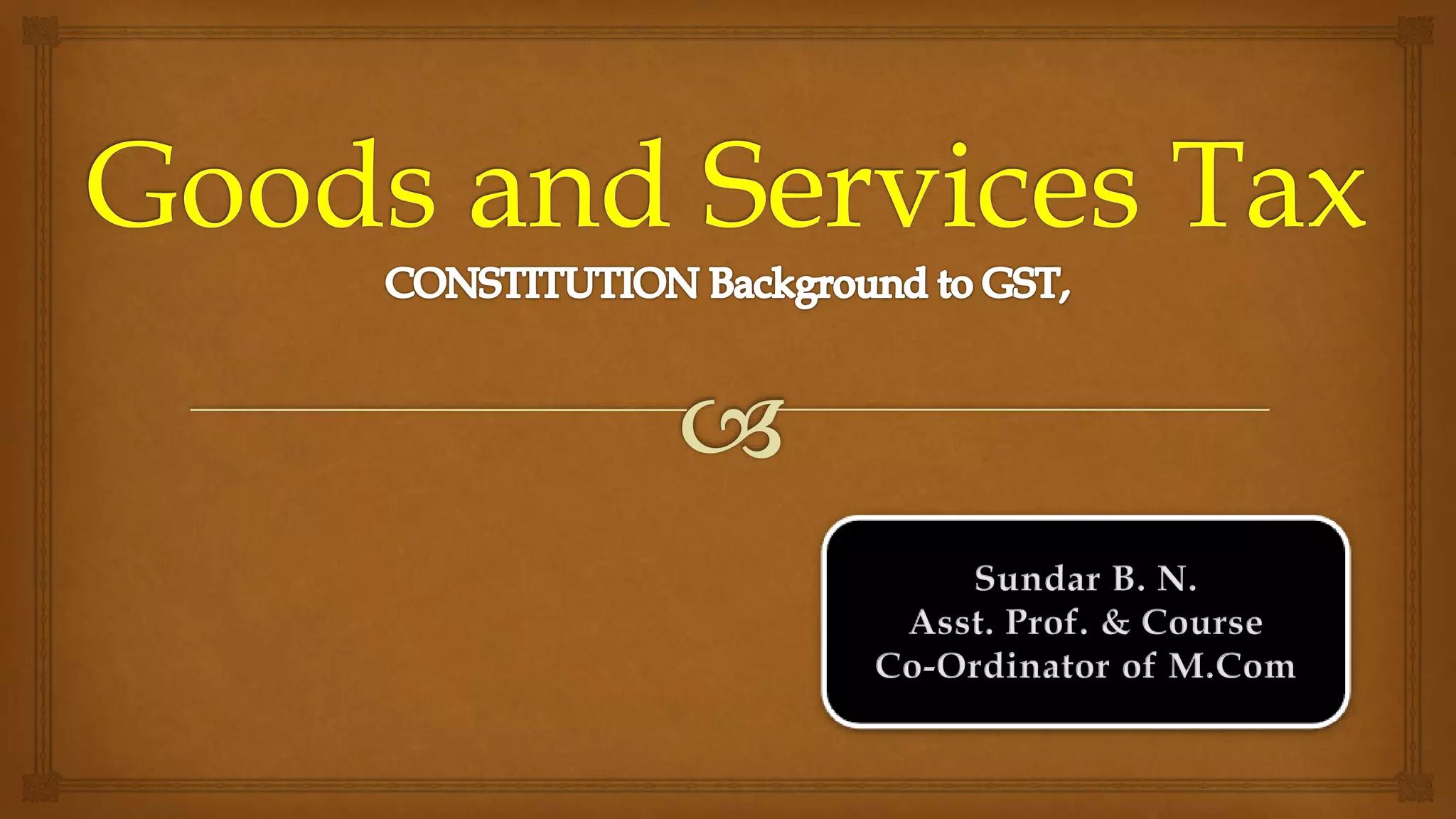 Constitutional background | PPT