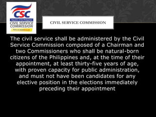 Constitutional commissions | PPTX