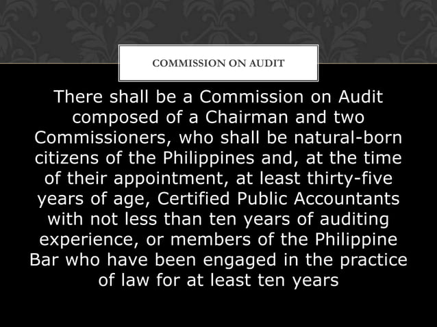 Constitutional commissions | PPTX