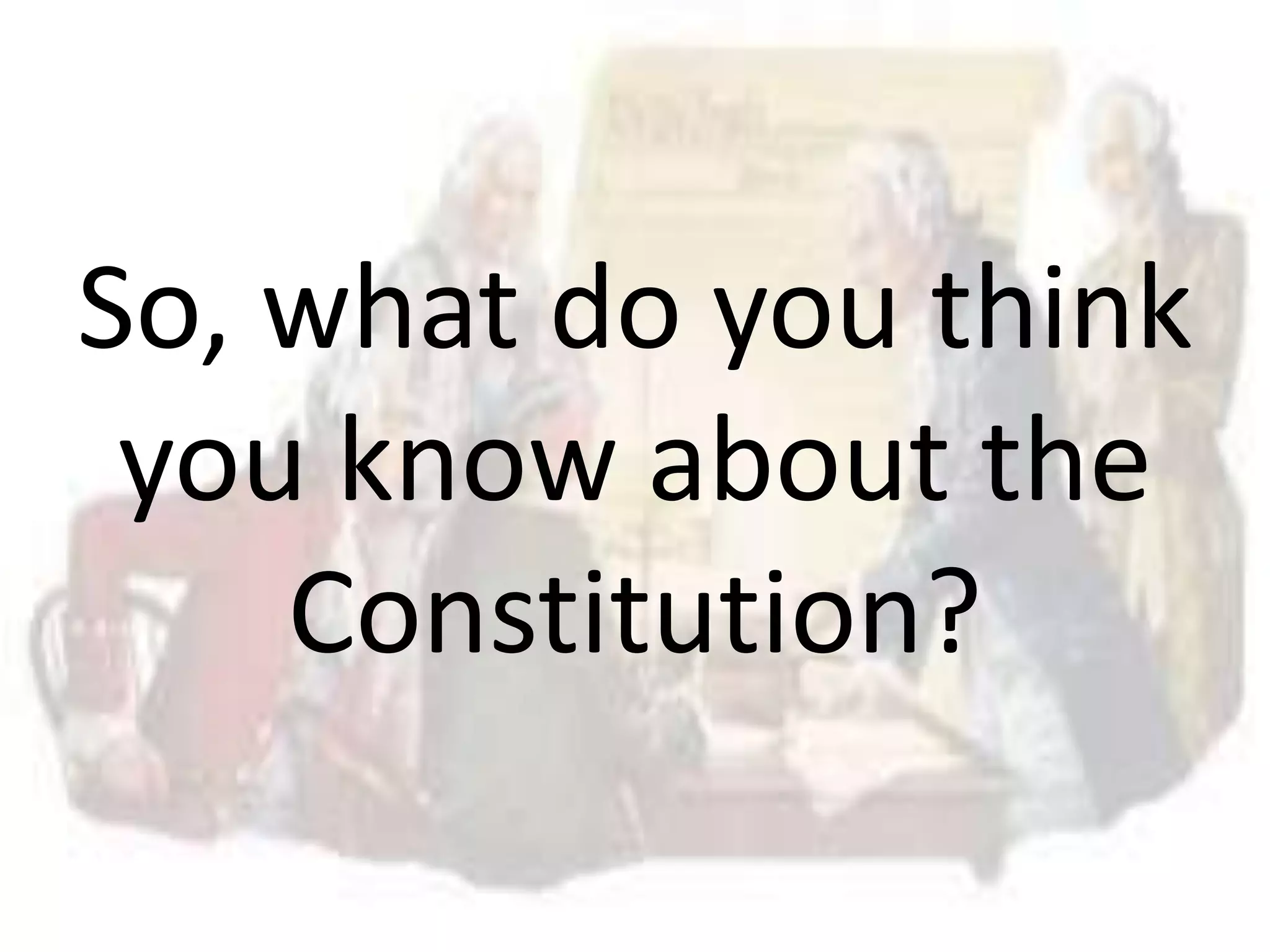 Constitutional convention | PPTX