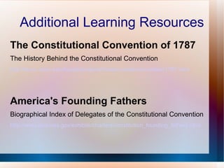 Constitutional Convention | PPT | Civic affairs | Politics