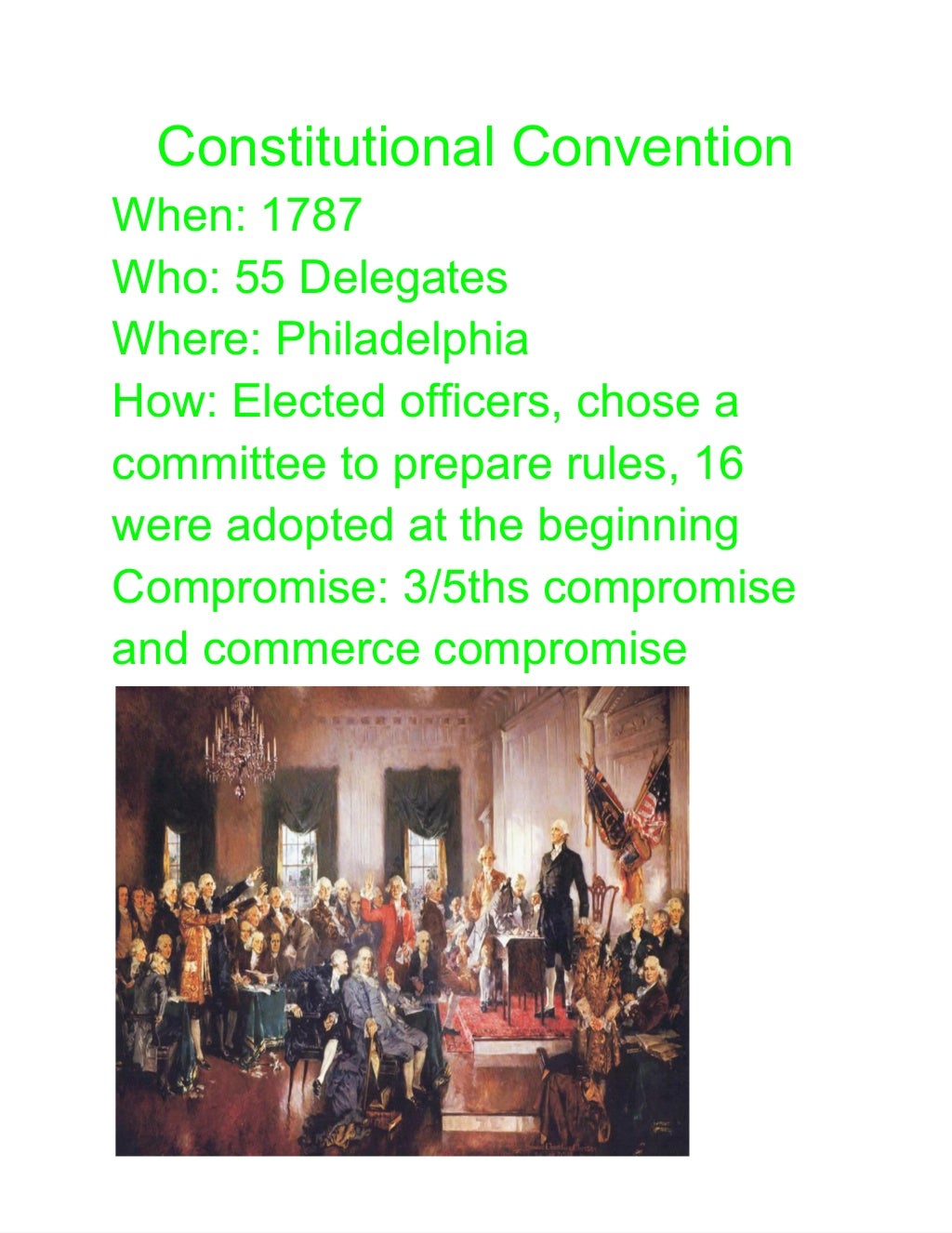 Constitutional Convention