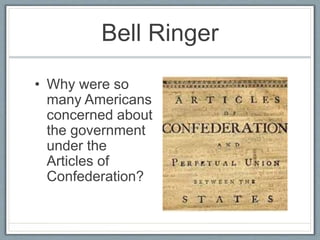 Articles Of Confederation Definition