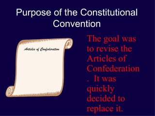 Constitutional convention creating constitution | PPT