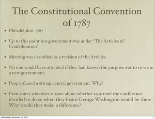 Constitutional Convention | PPT
