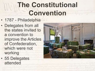 Constitutional convention ppt | PPTX