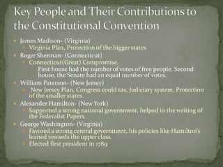 Constitutional Convention Project | PPTX