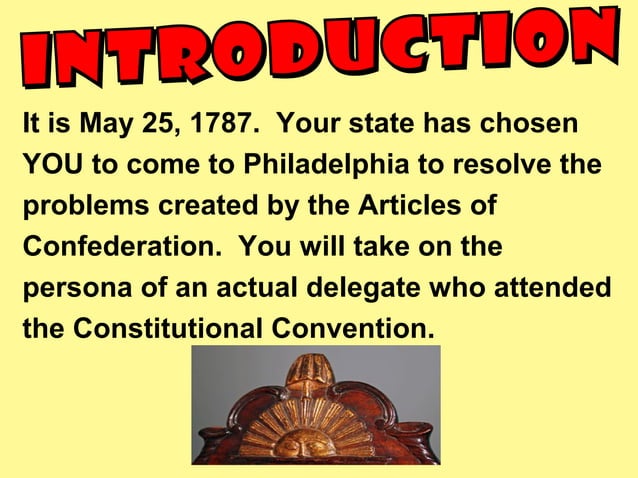 Constitutional Convention Simulation | PPT