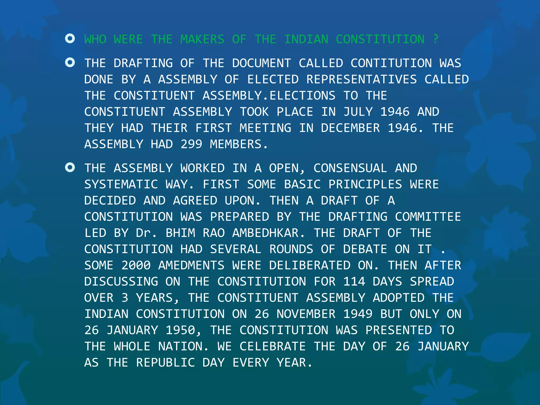 Constitutional design | PPTX