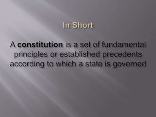 Constitutional design | PPT