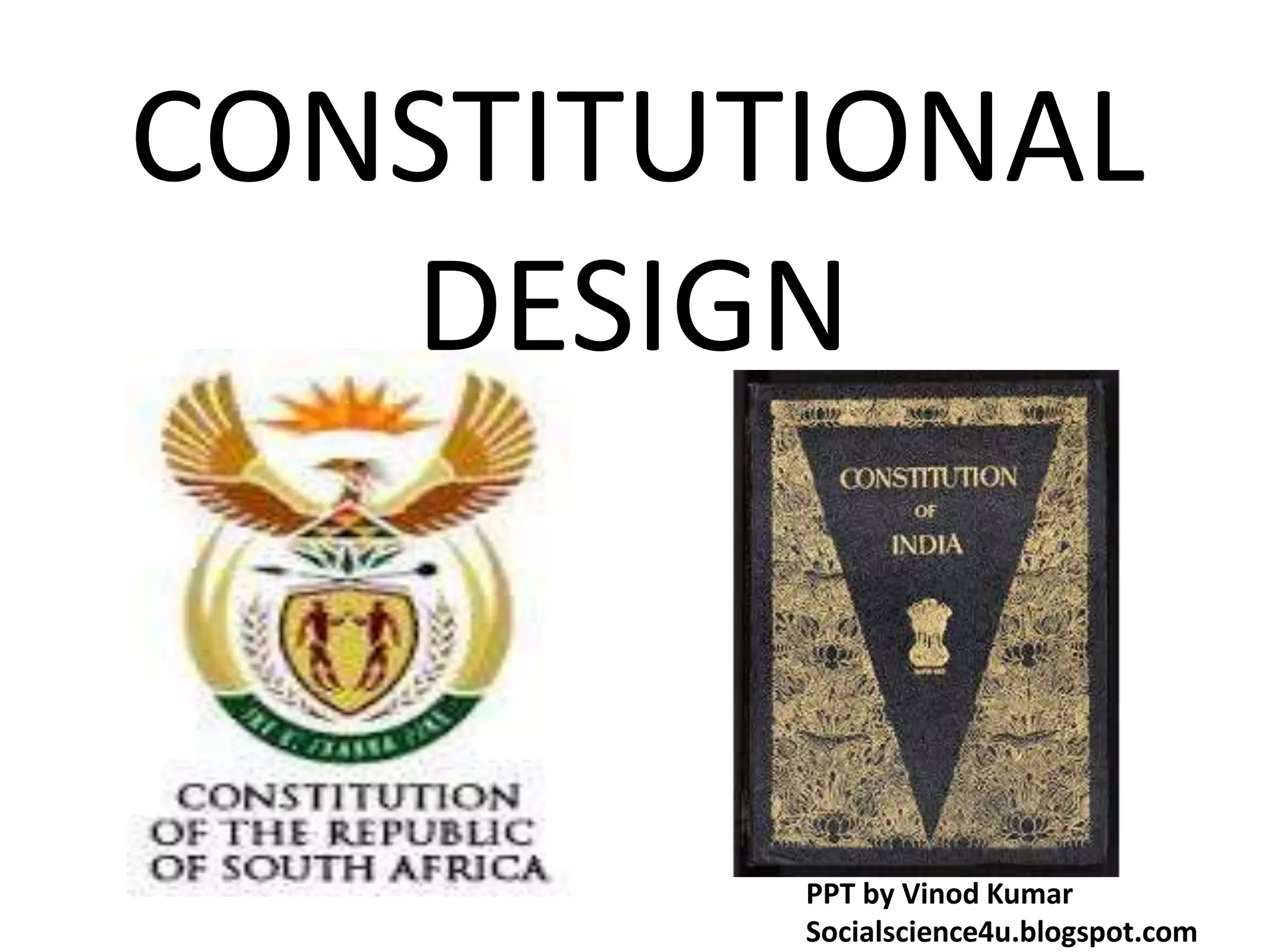 Constitutional design | PPSX | Civic affairs | Politics