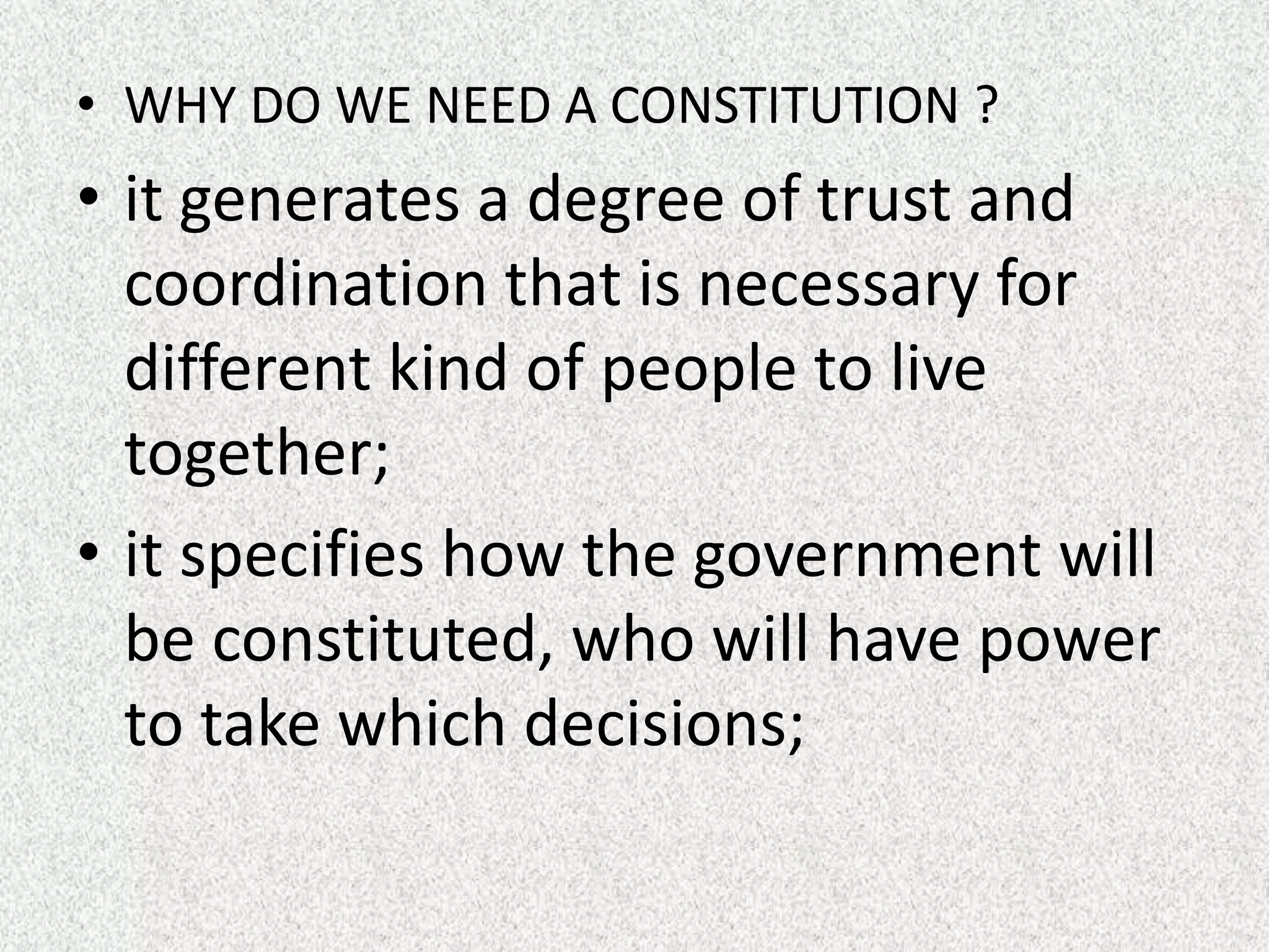 Constitutional design | PPTX | Civic affairs | Politics