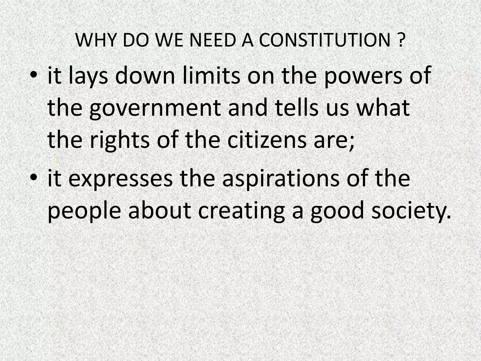 Constitutional design | PPTX