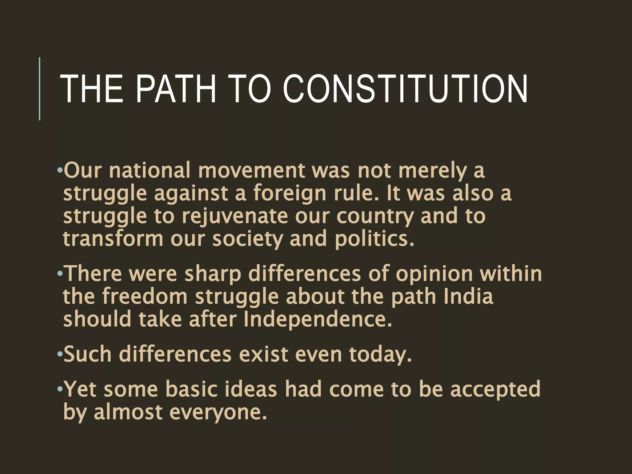 Constitutional design | PPTX