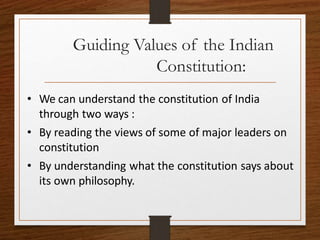 Constitutional design | PPTX