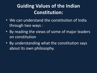 Constitutional design ppt | PPTX