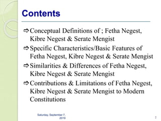 Constitutional development in ethiopia | PPT