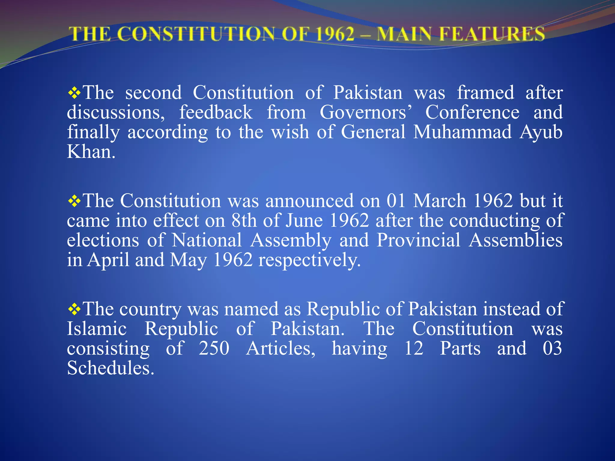 Constitutional developments | PPTX