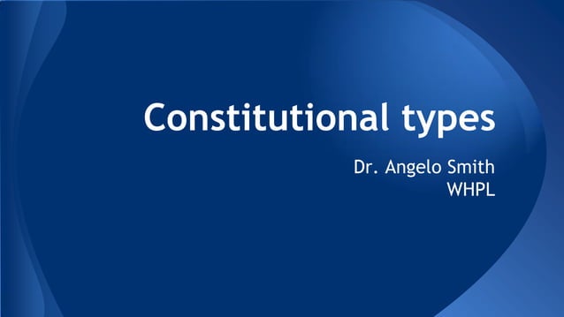 Constitutional genotypes | PPTX | Chemistry | Science