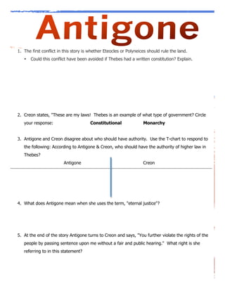 Constitutional Gov - Antigone | PDF