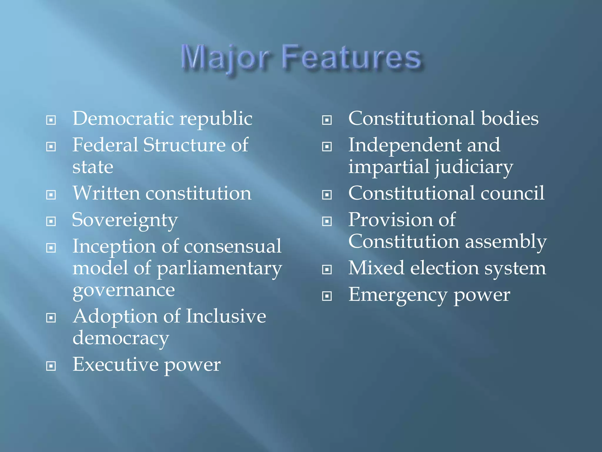 Constitutional history of Nepal | PPTX