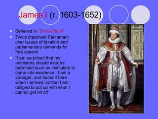 Constitutionalism England 1603 1649 | PPT