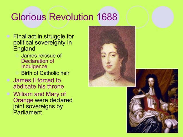 Constitutionalism England 1688 | PPT