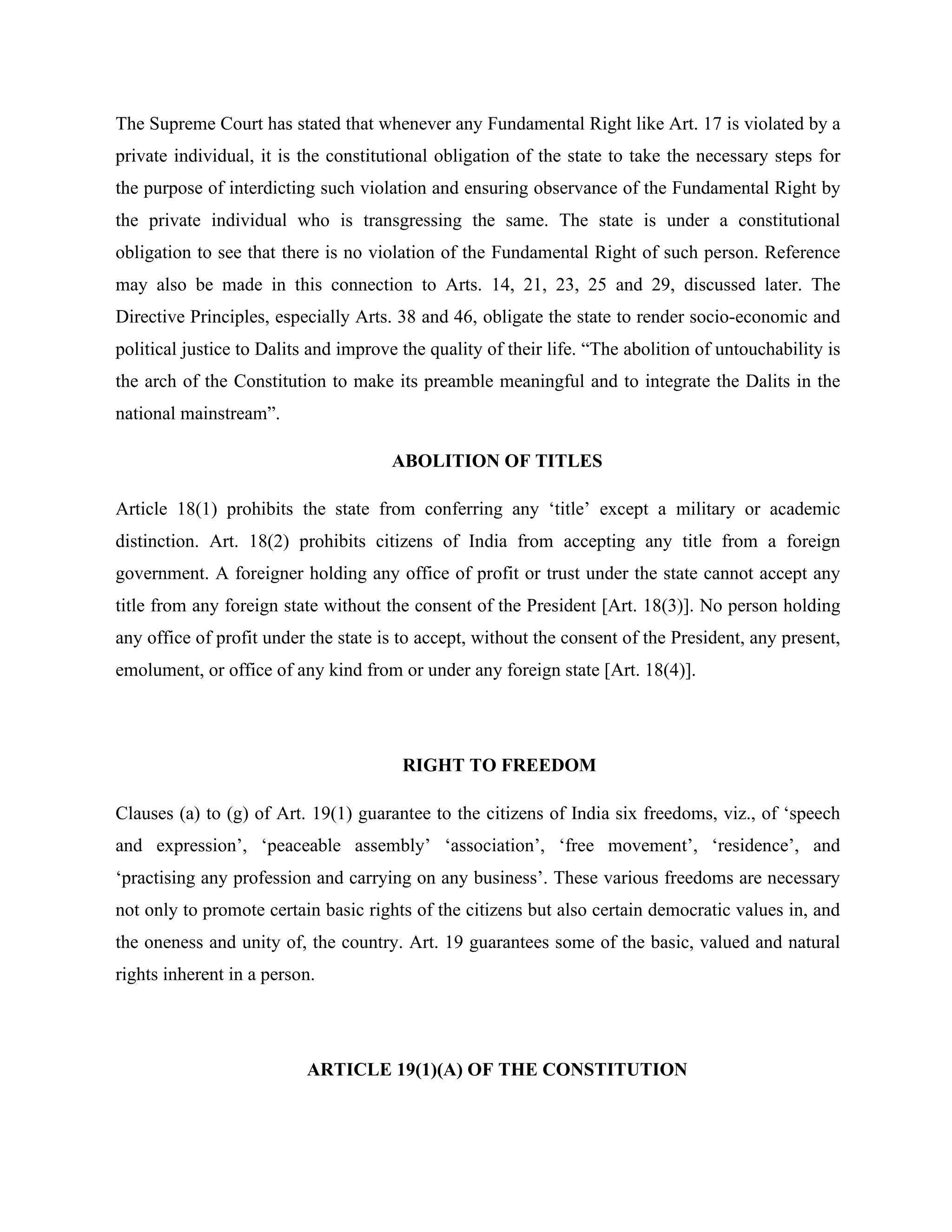 Constitutional Law I notes.pdf for the students of LLB | PDF