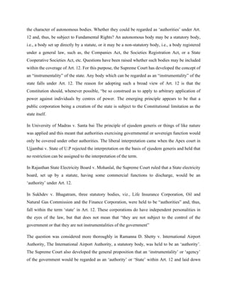 Constitutional Law I notes.pdf for the students of LLB | PDF