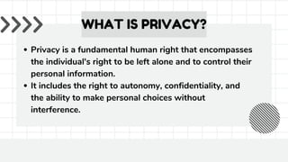 Constitutional Provision on Privacy ppt for socprof | PPT