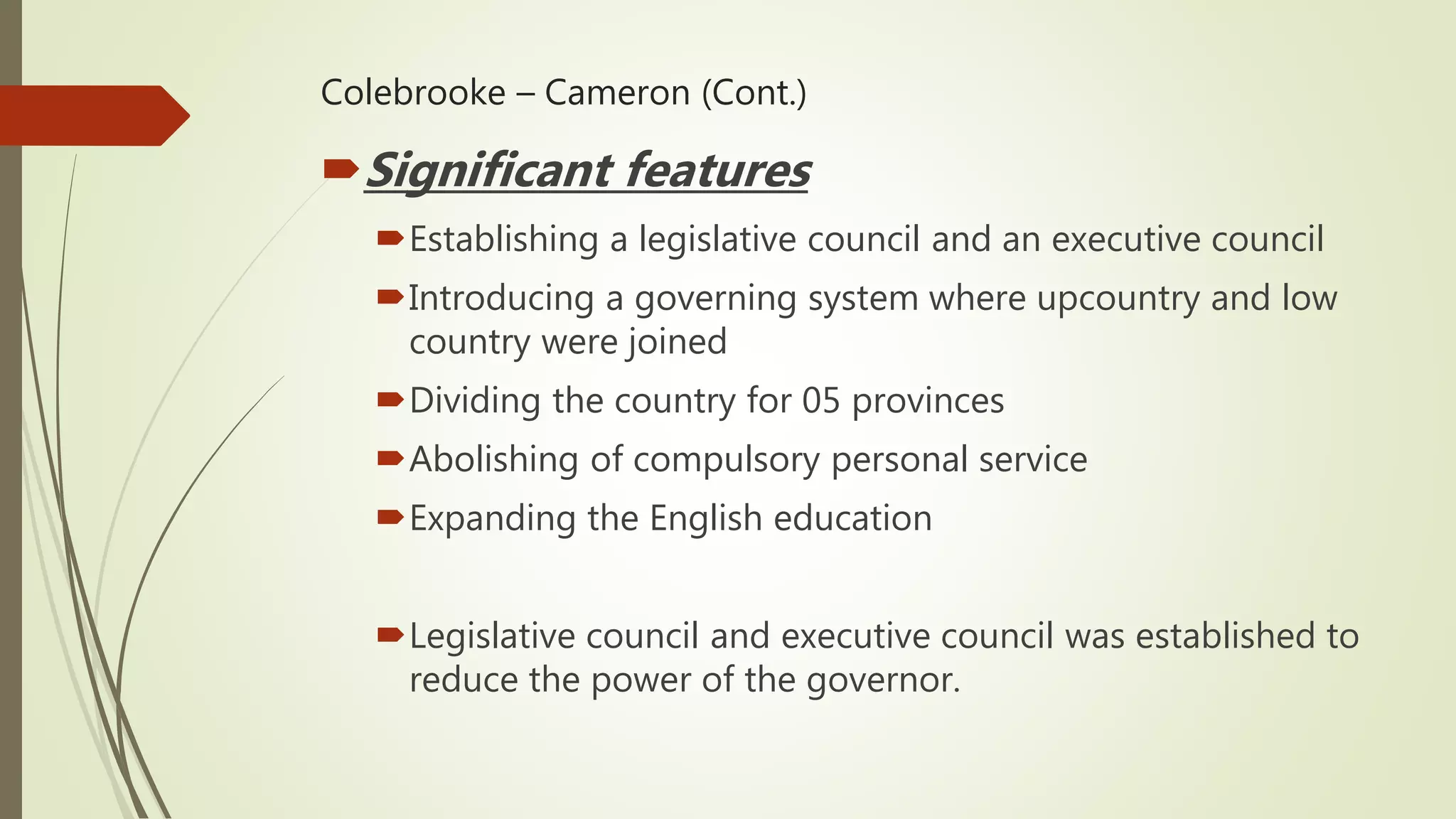 Constitutional Reforms in Sri Lanka (Part I) | PPTX