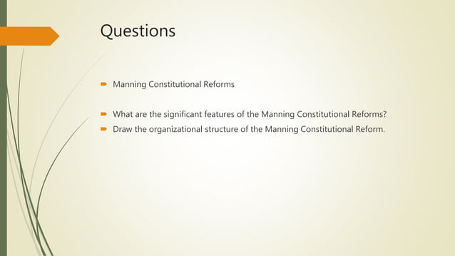 Constitutional Reforms in Sri Lanka (Part II) | PPTX | Law