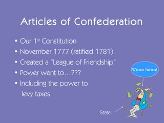 Constitutional Underpinnings & Ratification | PPT