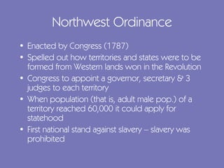 Constitutional Underpinnings & Ratification | PPT