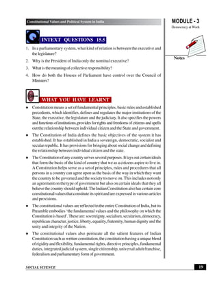 Constitutional values and political systems in india | PDF | Civic ...