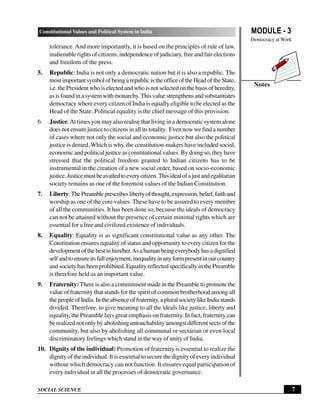 Constitutional values and political systems in india | PDF | Civic ...