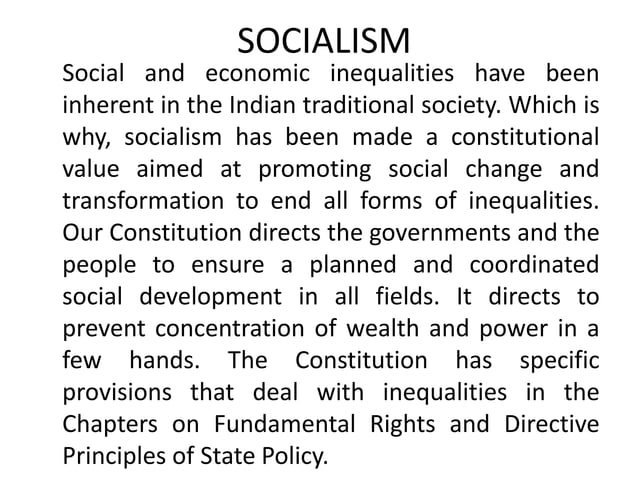 Constitutional Values & Fundamental Principles of the ConstitutionPPT ...