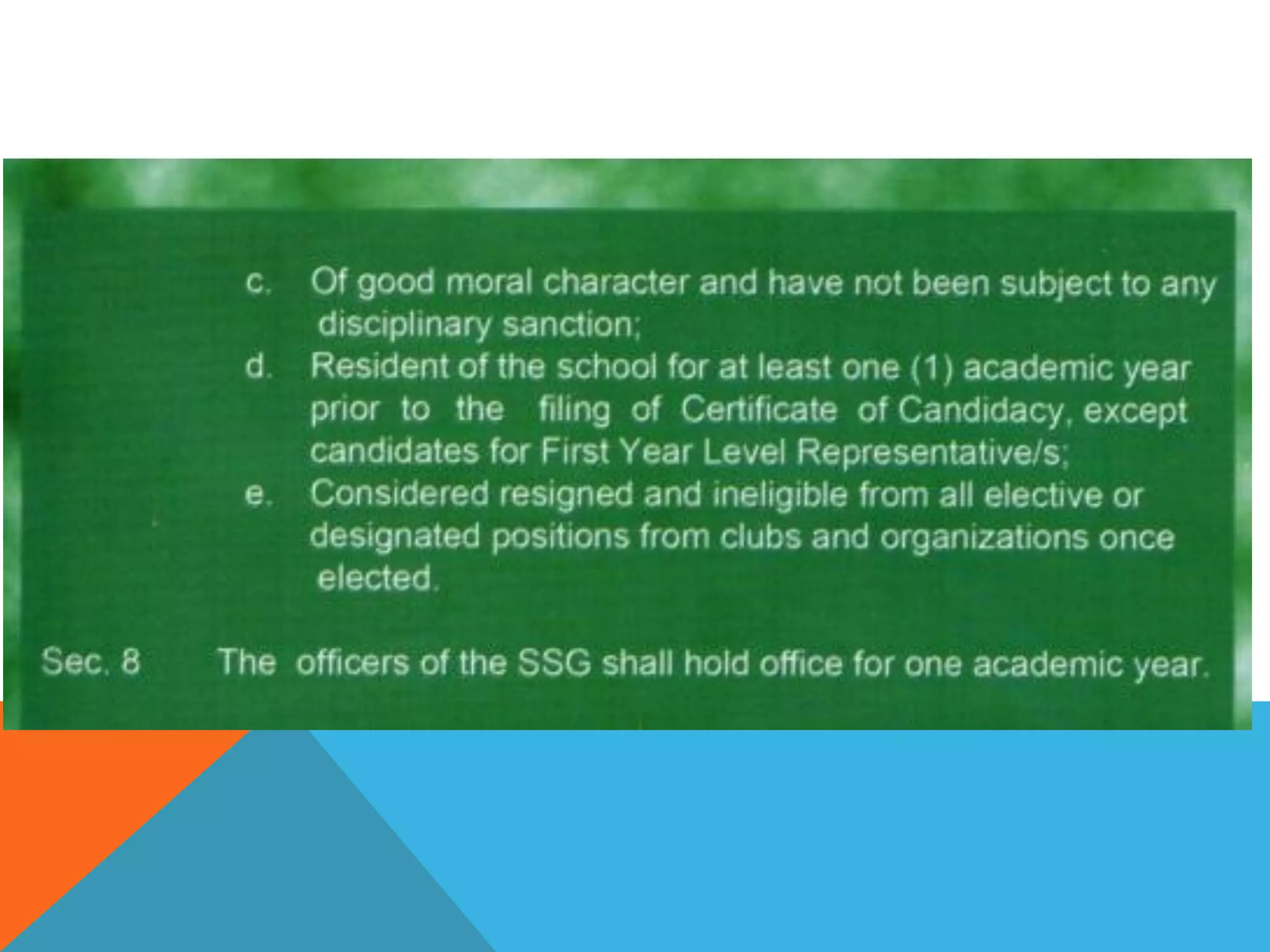 Student Government Constitution and by laws | PDF