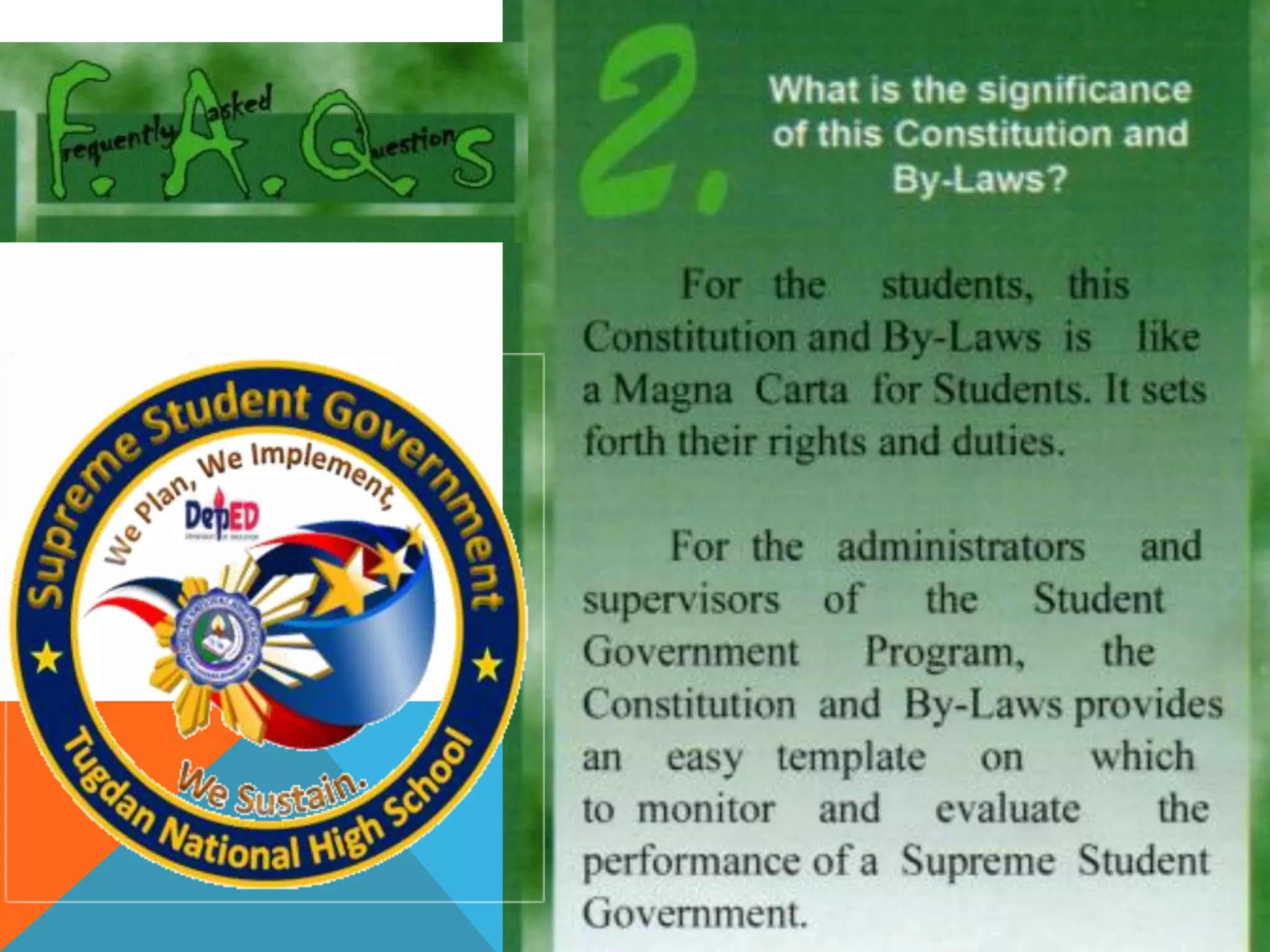 Student Government Constitution and by laws | PDF