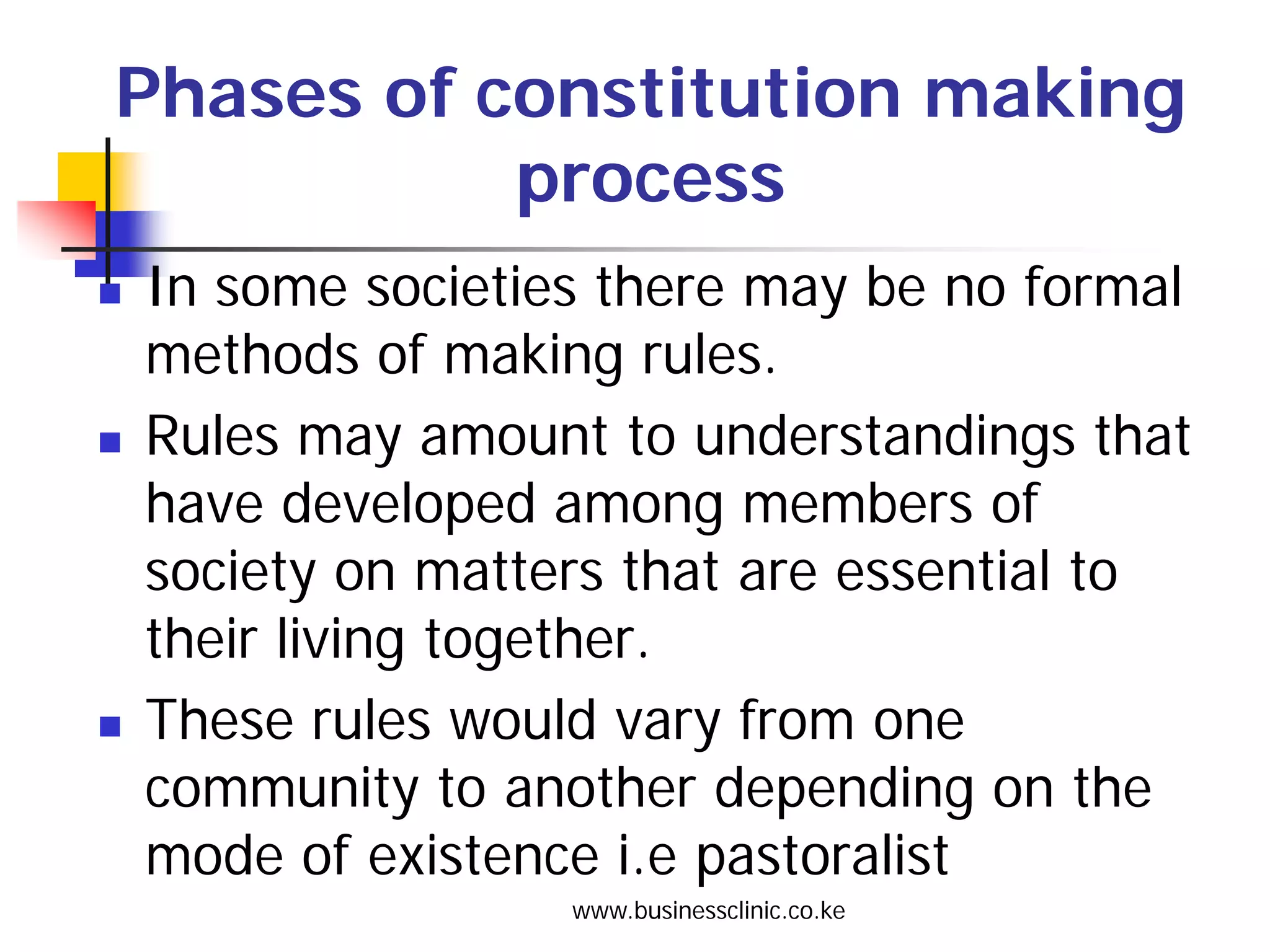 Constitution and governance | PDF