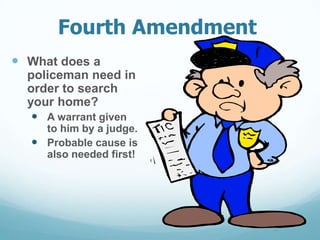 4th Amendment Clipart
